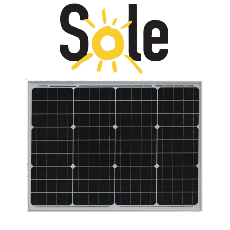 SOLE SL20 20W Monokristalni solarni panel – Energo shop